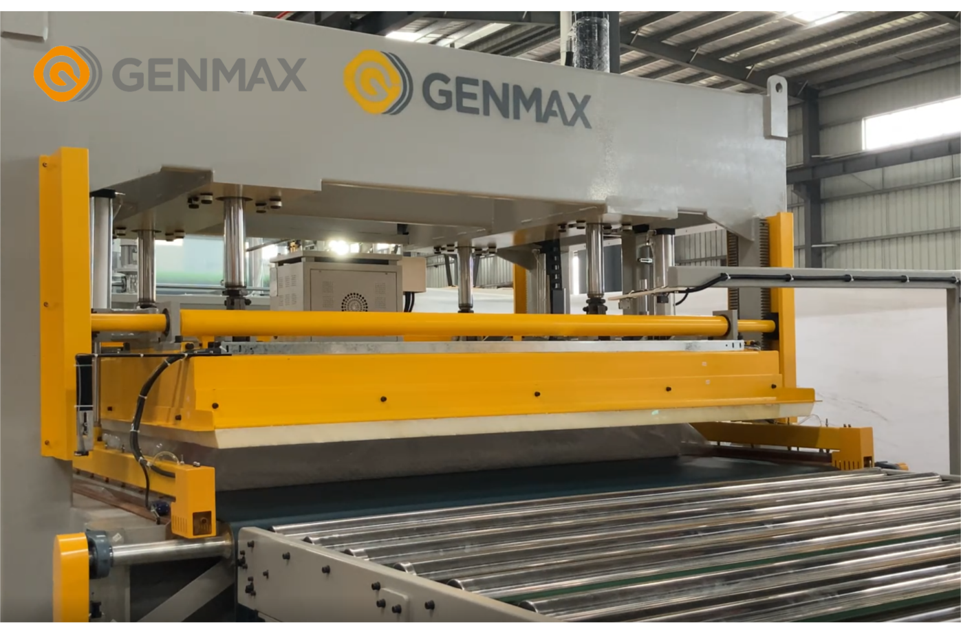 Fully automatic mattress compression folding rolling processing line ...