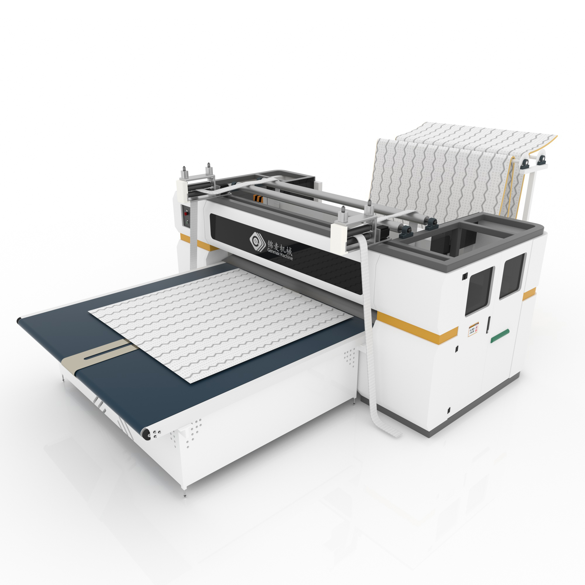 CJS Automatic four side hemming machine - Buy Mattress Machine ...